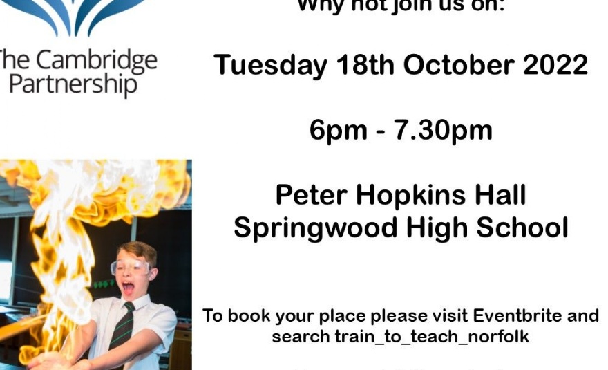 West Lynn Primary School - Get into Teaching Event - Tuesday 18th ...